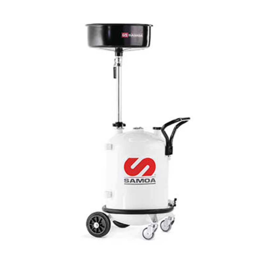 Recolector Aceite Móvil SAMOA | 70 L | Descarga por Presión – Herracruz